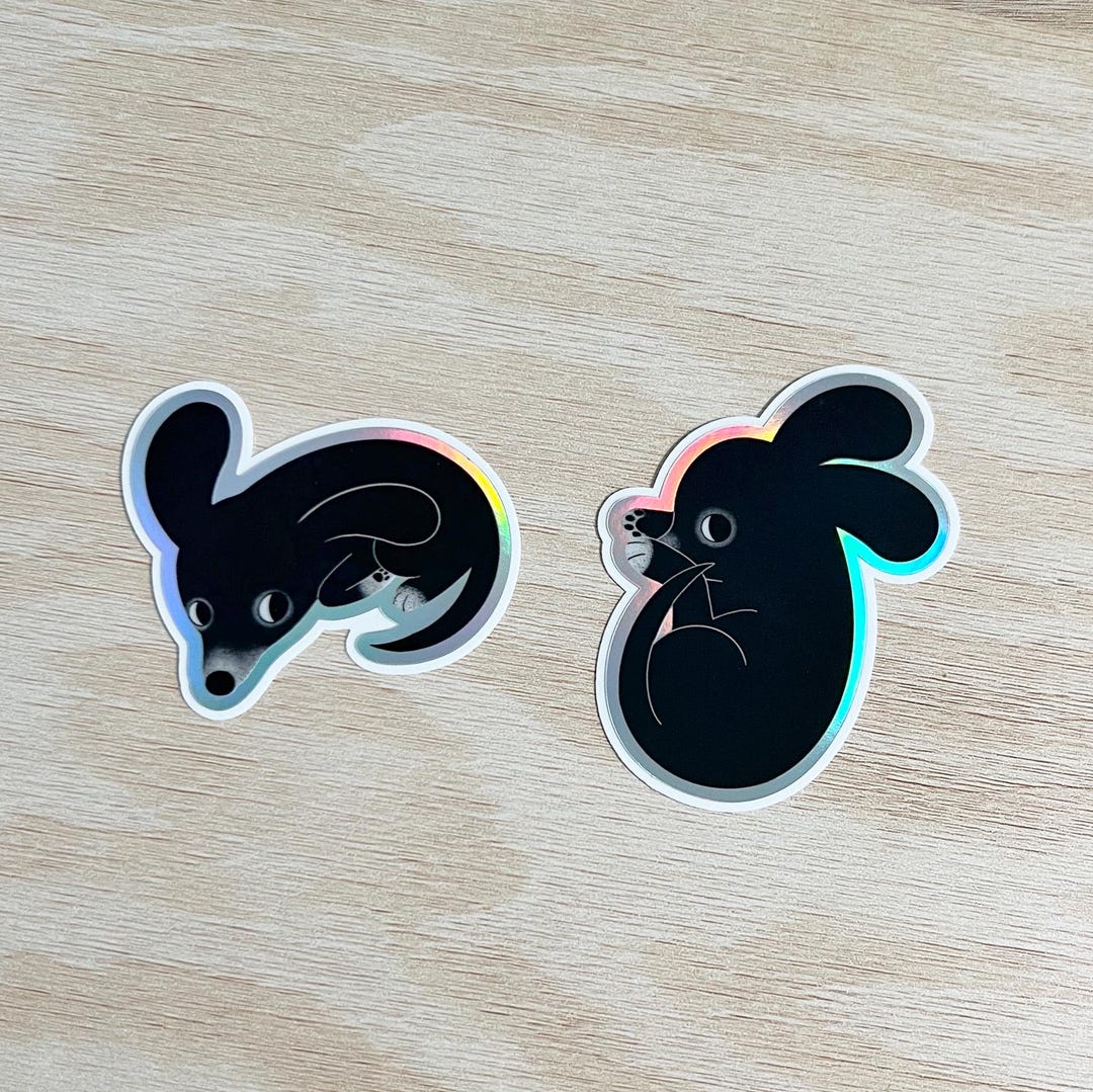 Harvey Sticker Pack - Holographic - Etsy