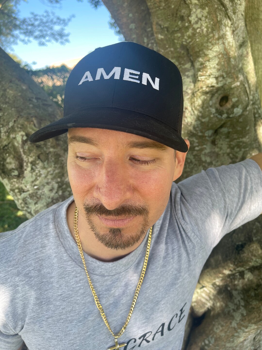 Christian Trucker Hut, christlicher Hut, Unisex christlicher Hut, AMEN ...