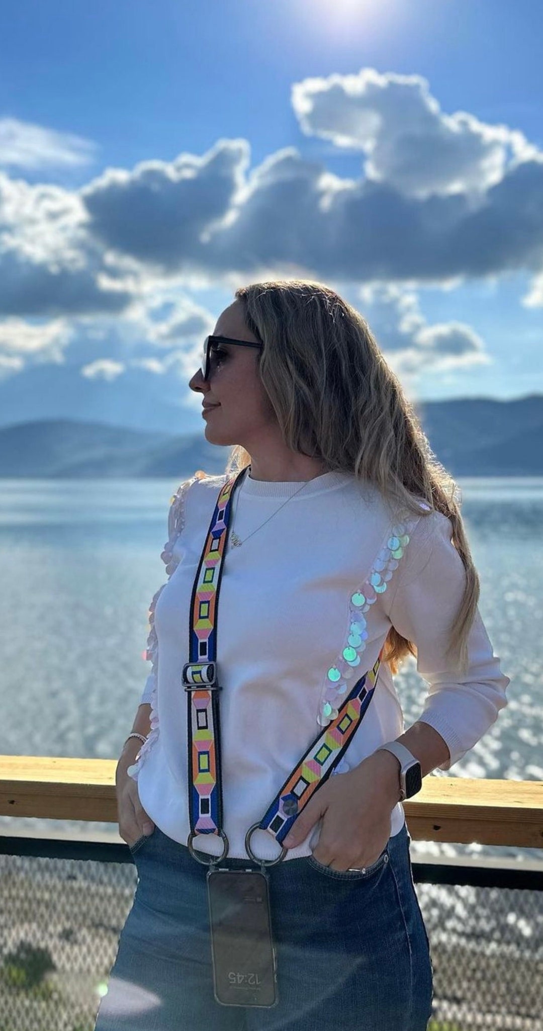 IPhone Crossbody Strap and Shock-resistant Case Premium Crossbody Phone ...