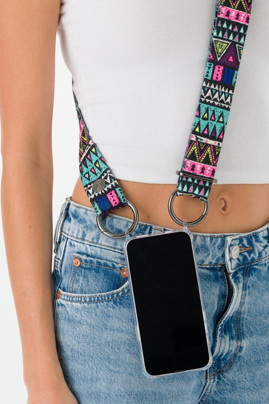 IPhone Crossbody Strap and Shock-resistant Case Premium Crossbody Phone ...