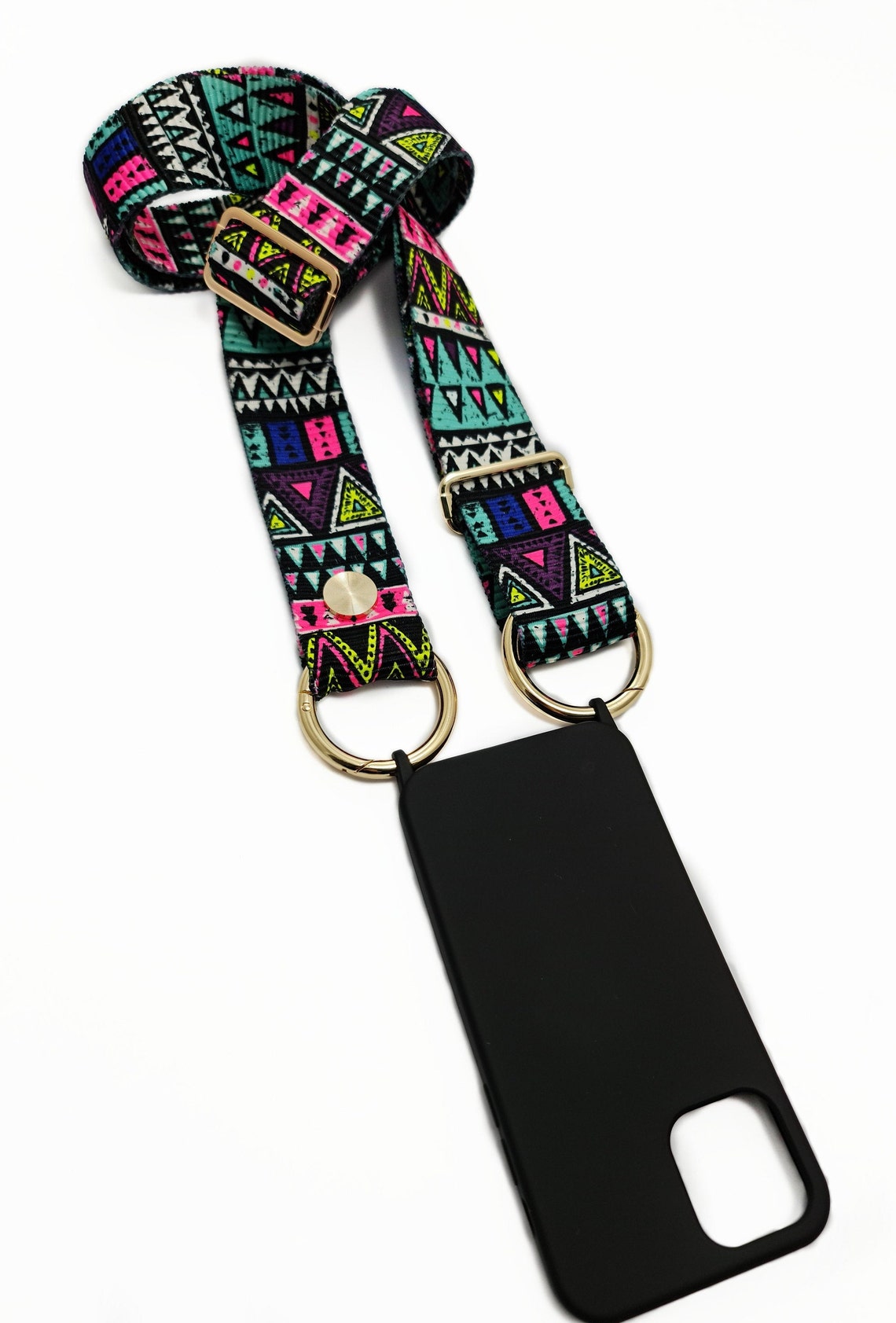 IPhone Crossbody Strap and Shock-resistant Case Premium Crossbody Phone ...