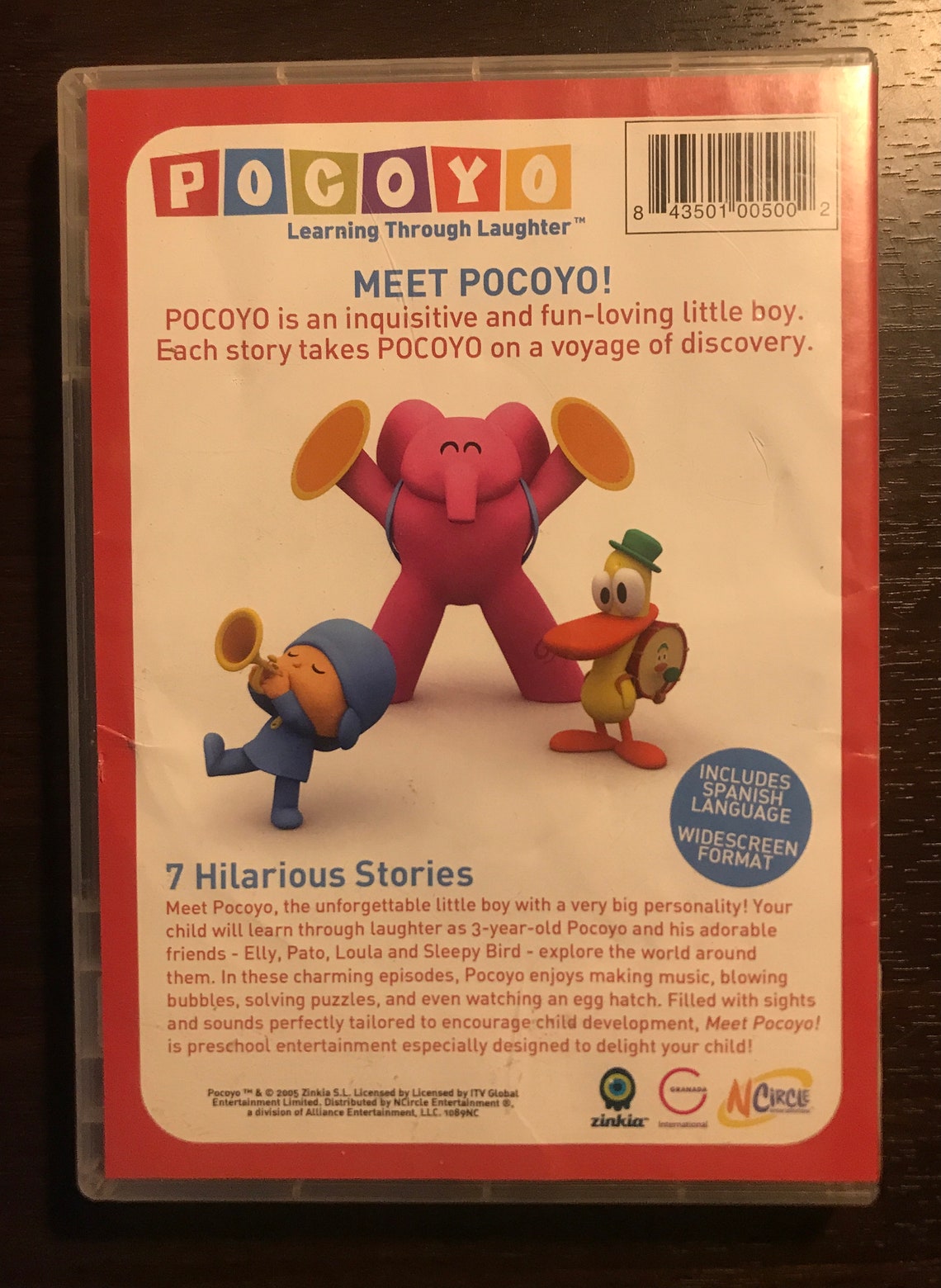 Pocoyo Meet Pocoyo Dvd Etsy
