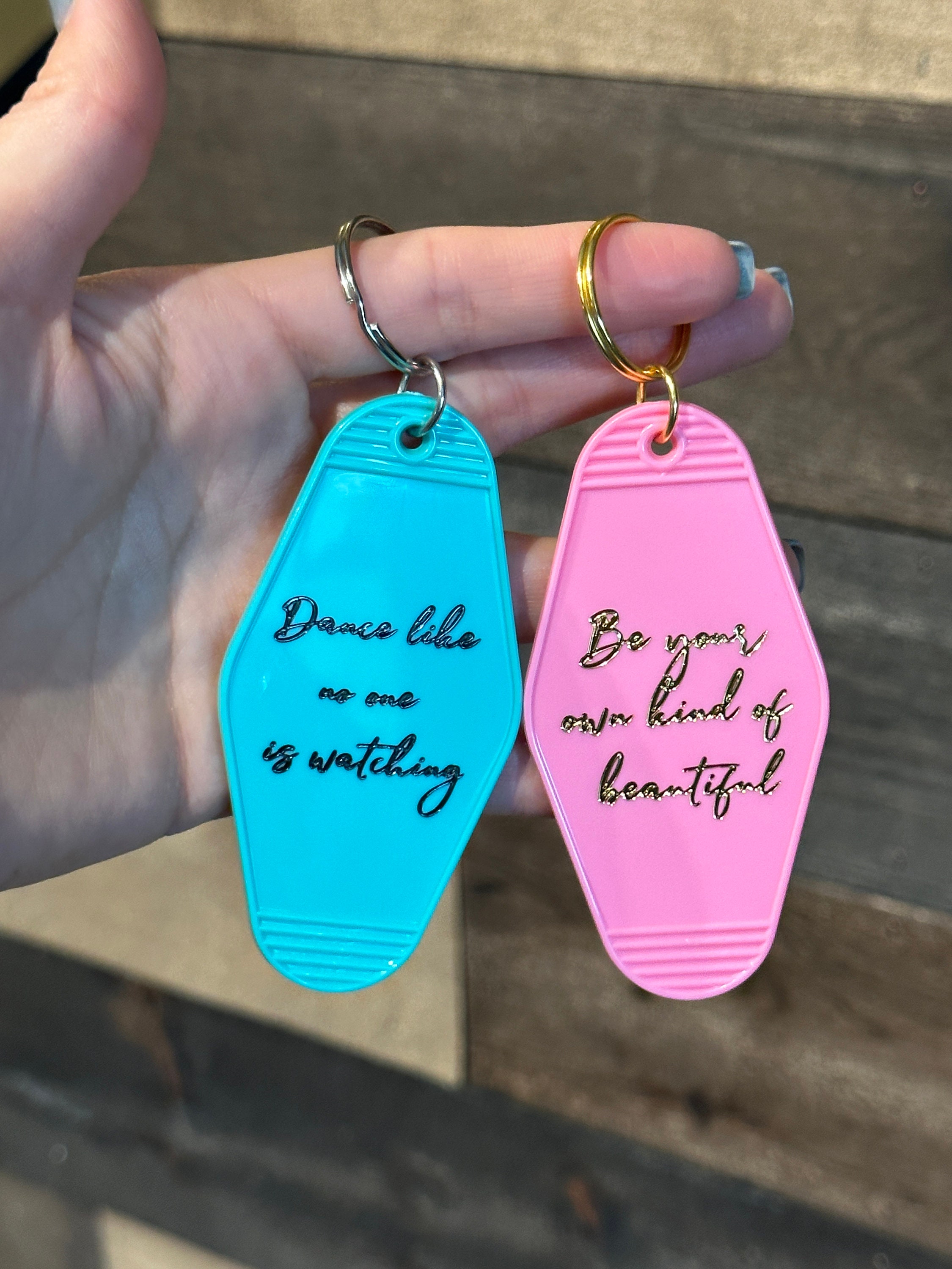 Hotel Keychain L Motel Keychain L Kawaii Keychain L Enamel - Etsy