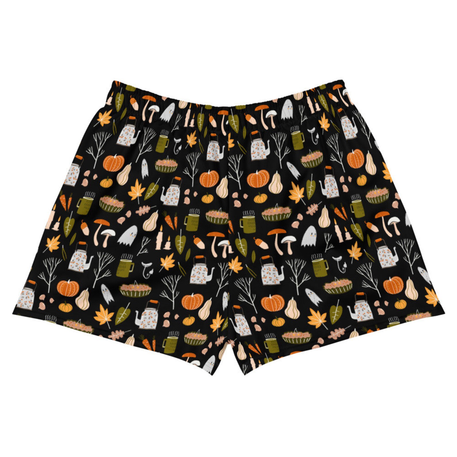 Womens Halloween Shorts, Womens Halloween Costume Fall Shorts for Women ...