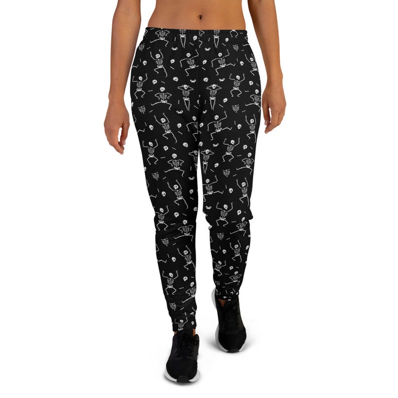 Recycled Skeleton Joggers Halloween Costume Aesthetic Halloween Pants ...
