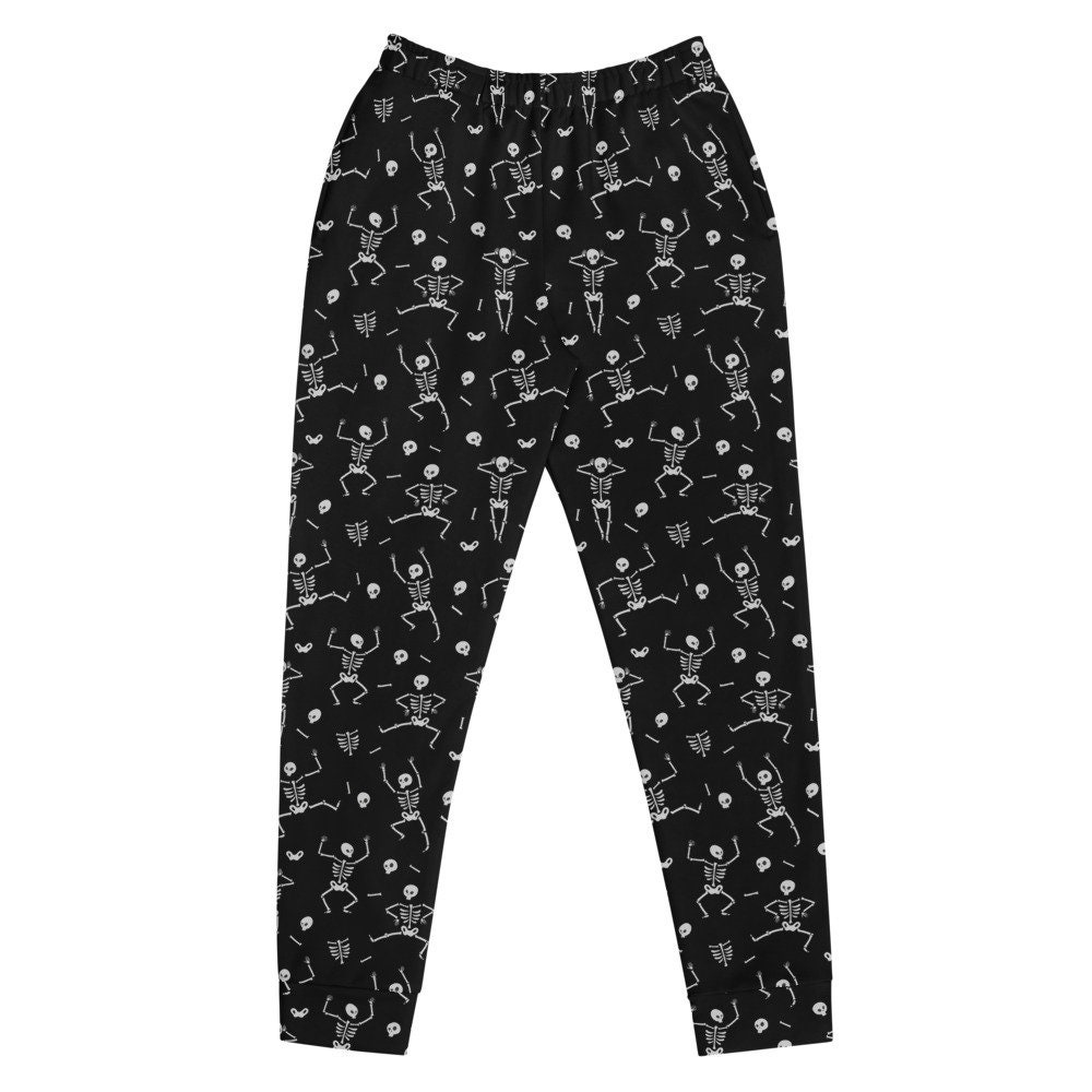 Recycled Skeleton Joggers Halloween Costume Aesthetic Halloween Pants ...