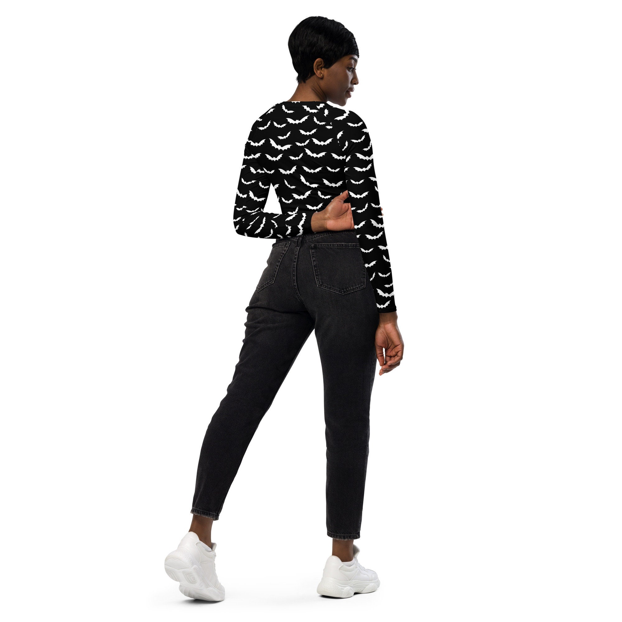 Womens Halloween Costume Spooky Crop Top Womens Halloween Etsy