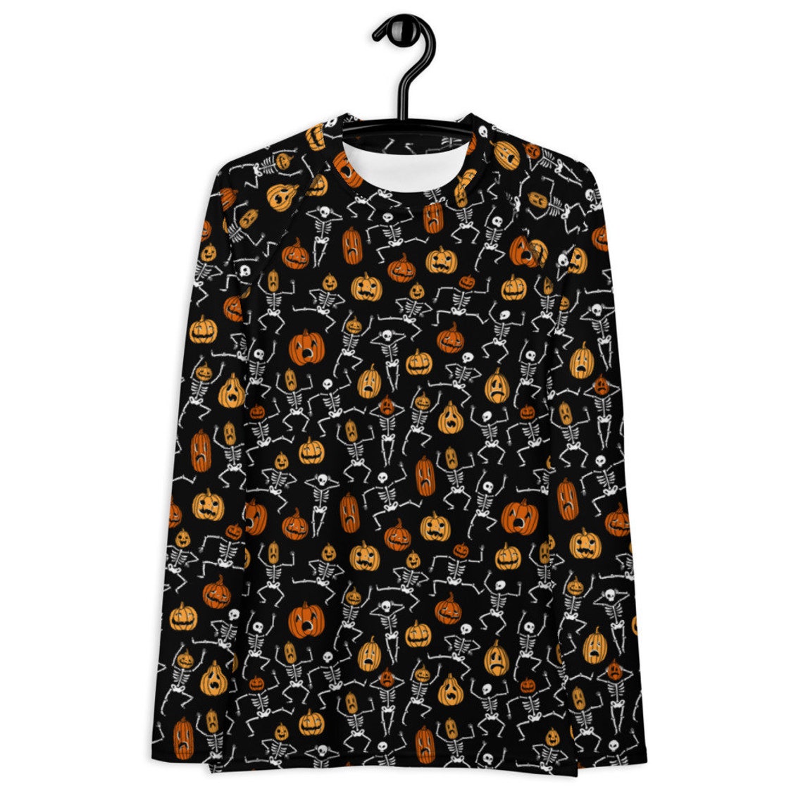 Skeleton Rash Guard as Halloween Costume or Witch Halloween - Etsy