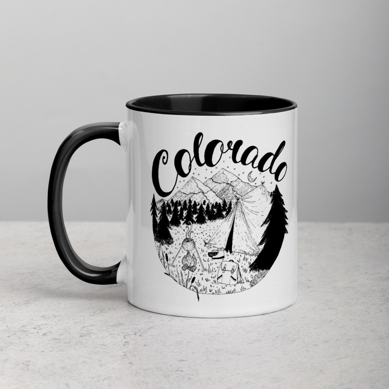 Colorado Coffee Mug, Travel Colorado Mug, CO State Mug, Colorado ...