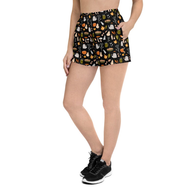 Womens Halloween Shorts, Womens Halloween Costume Fall Shorts for Women ...
