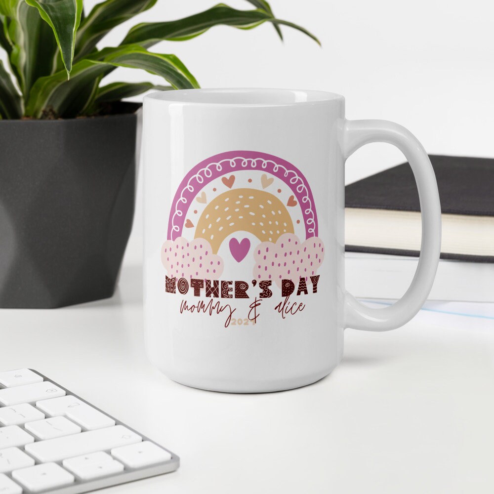 Custom Mothers Day Mug, Personalized Mom Mug, Mothers Day Coffee Mug ...