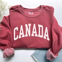 Canada Sweatshirt, Canada Day, Canada Flag Sweat, Canadian Shirt ...