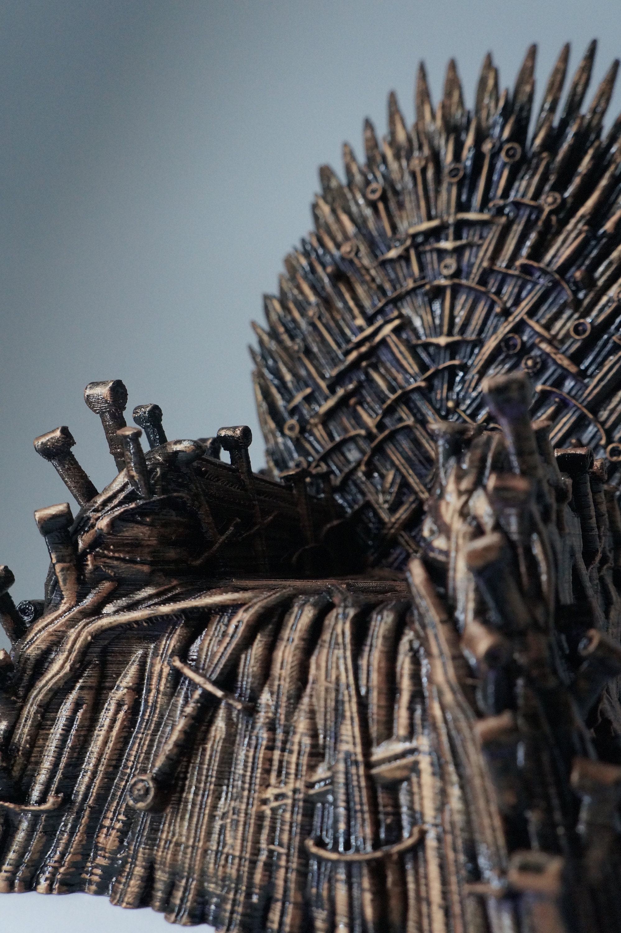 Iron Throne-game of Thrones Iron Throne 3d Printed-3d Model-got Gift - Etsy