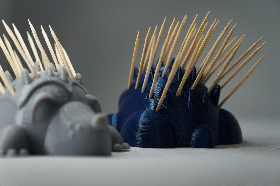 Toothpick Holder 3d Printed Hedgehog Kitchen Table Decor - Etsy