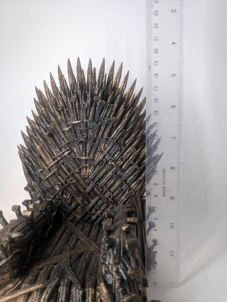 Iron Throne-game of Thrones Iron Throne 3d Printed-3d Model-got Gift - Etsy