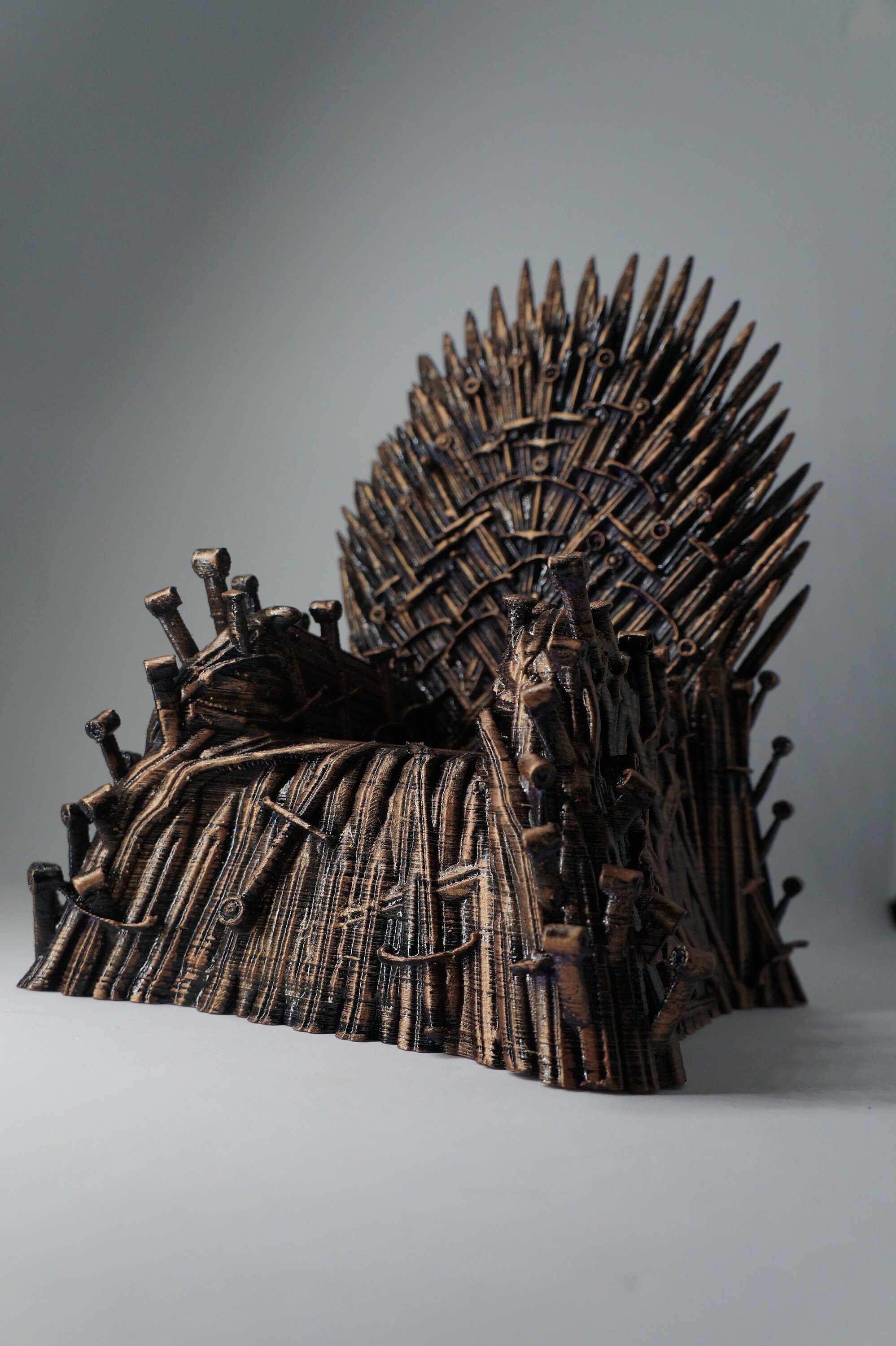 Iron Throne-game of Thrones Iron Throne 3d Printed-3d Model-got Gift - Etsy