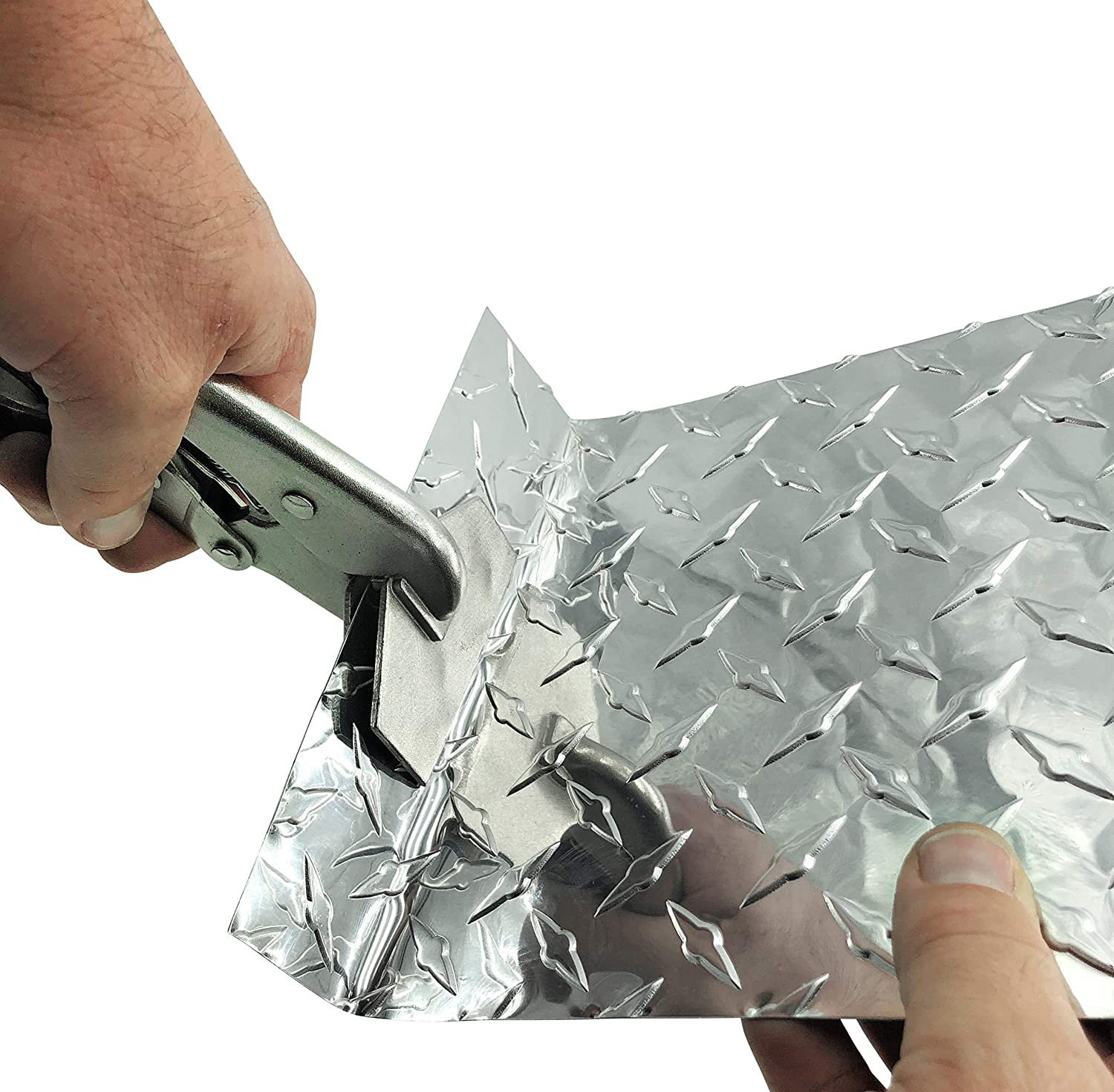 0.025 (thin) X 10 FT Embossed Aluminum Diamond Checker Plate Sheet ...