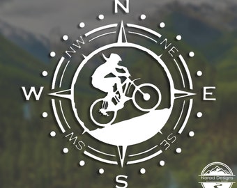 Mountain Bike Decal - Etsy