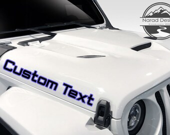Custom Hood Decals - Etsy