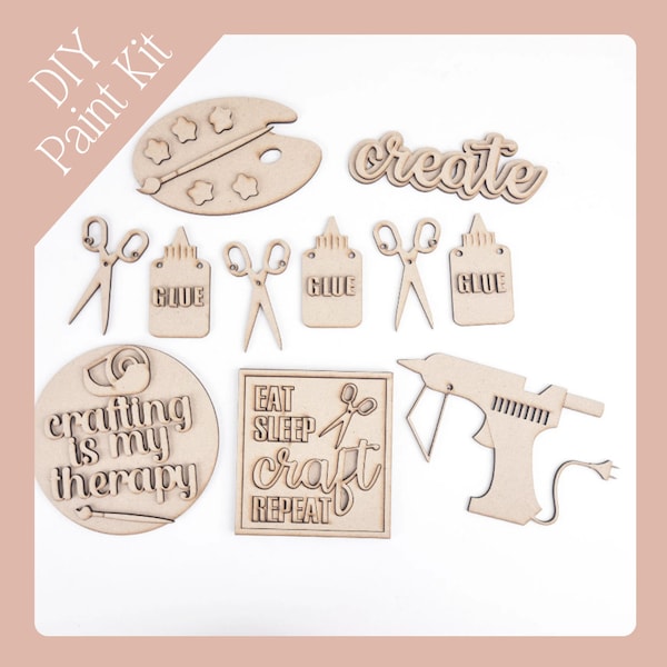 Diy Wood Decor Kit - Etsy