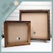 DIY Interchangeable Wooden Frame: Farmhouse Decor, Seasonal Inserts - Etsy