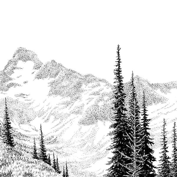 Cascade Mountains - Etsy