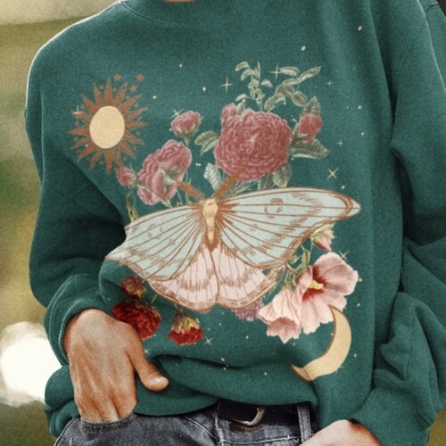 Cottagecore Clothing Cottagecore Art Botanical Shirt Cottage - Etsy