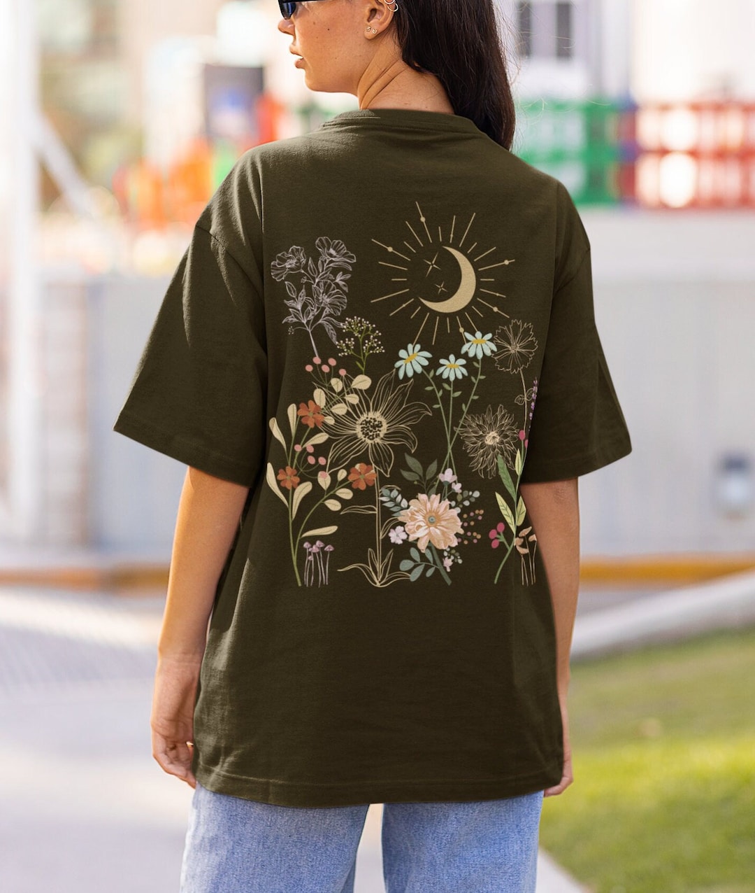 Birth Flower Shirt Fairycore Shirt Goblincore Fairycore Mushroom ...