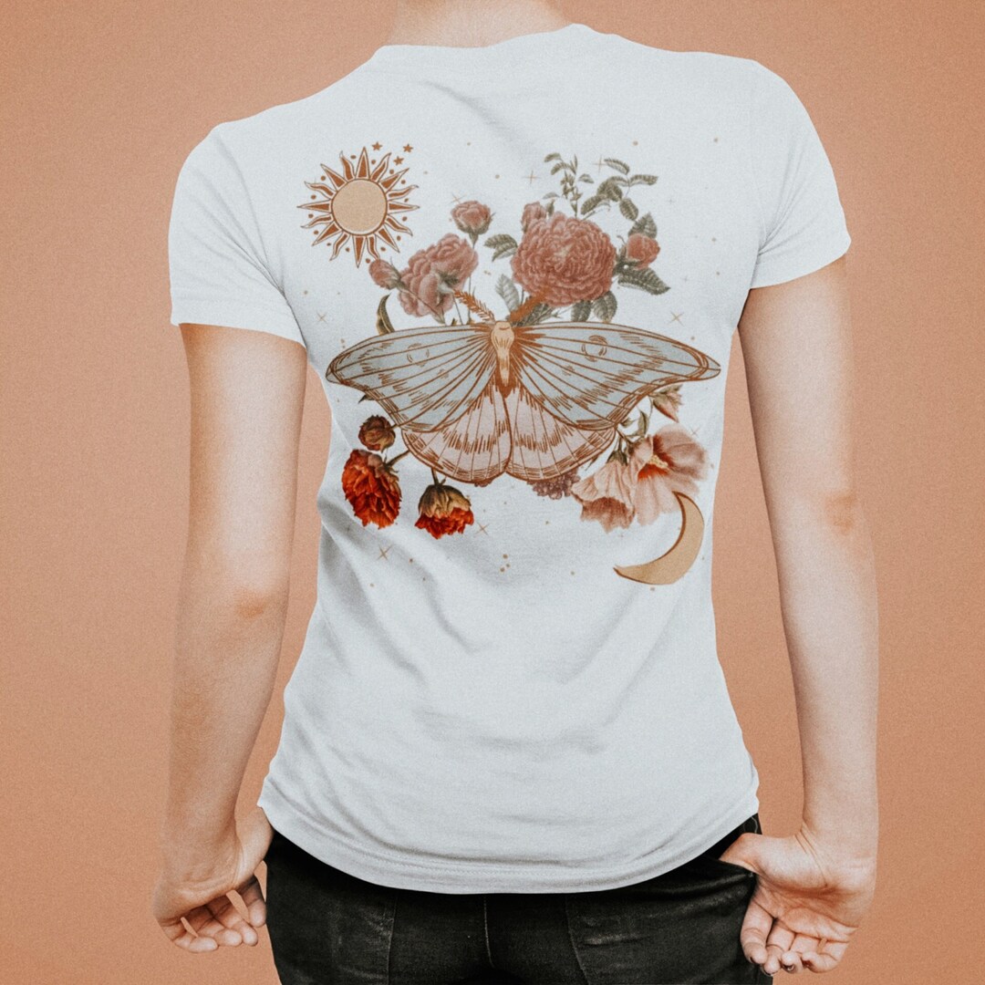 Cottagecore Clothing Cottagecore Art Botanical Shirt Cottage Core Luna ...