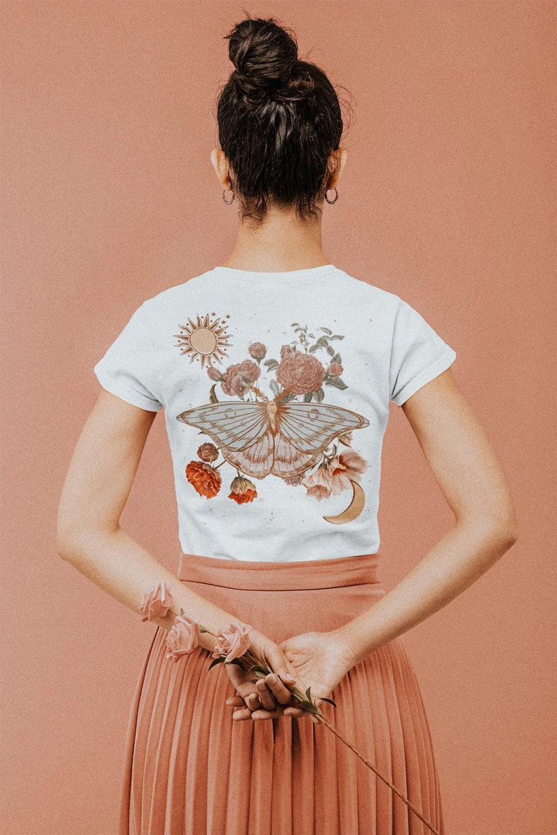 Cottagecore Clothing Cottagecore Art Botanical Shirt Cottage - Etsy