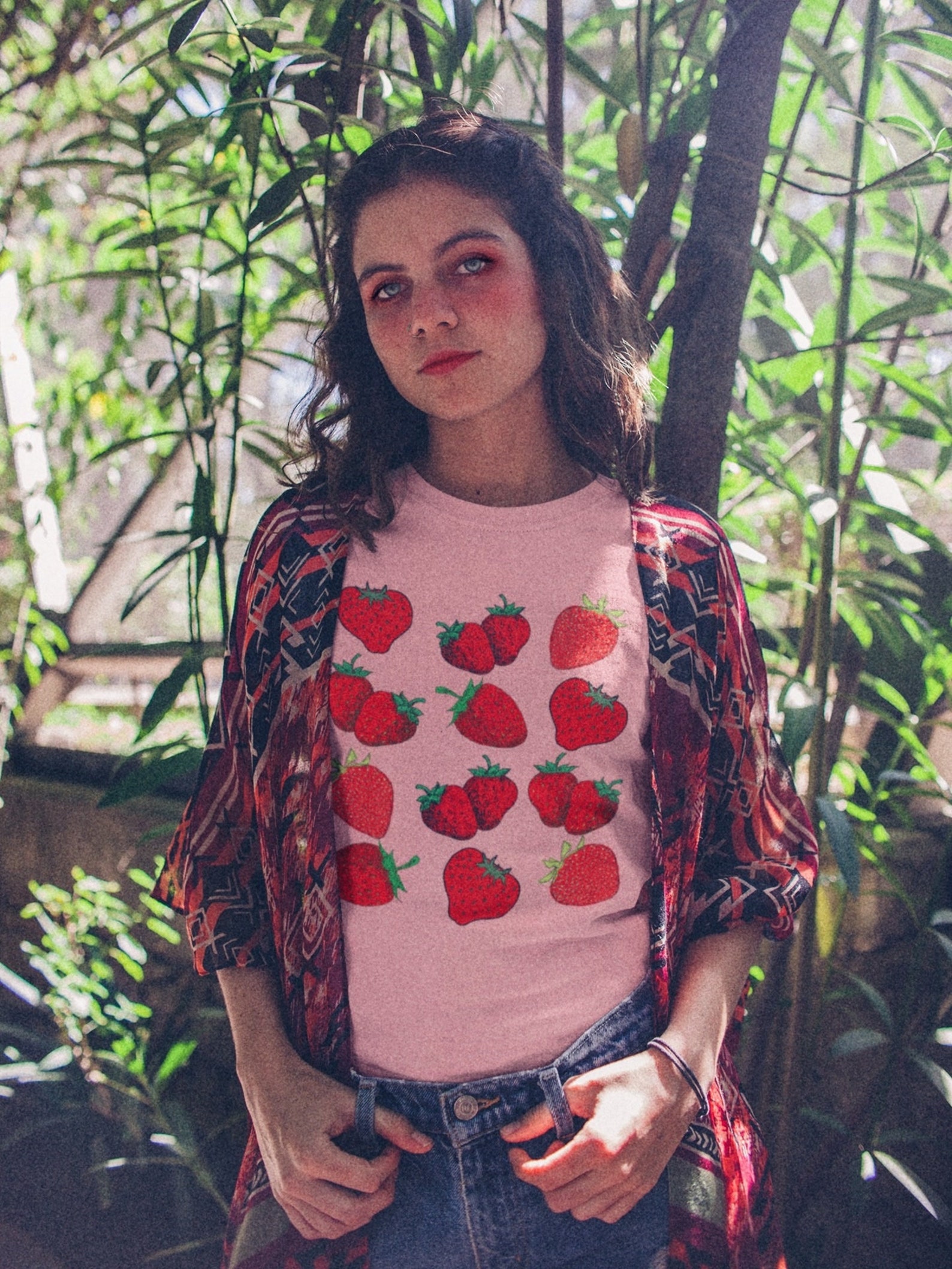 Cottagecore Clothing Strawberry Shirt Strawberry Clothes Cottage Core ...