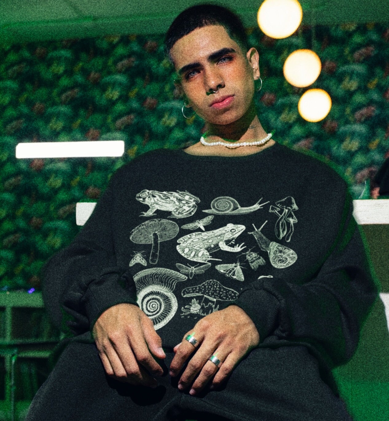 Goblincore Cottagecore Clothing Cute Frog Toad Snail Sweater | Etsy