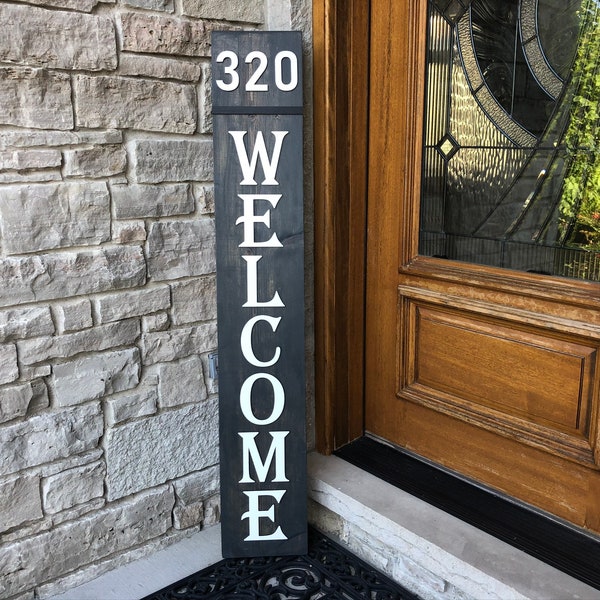 Front Porch Welcome Sign - Etsy