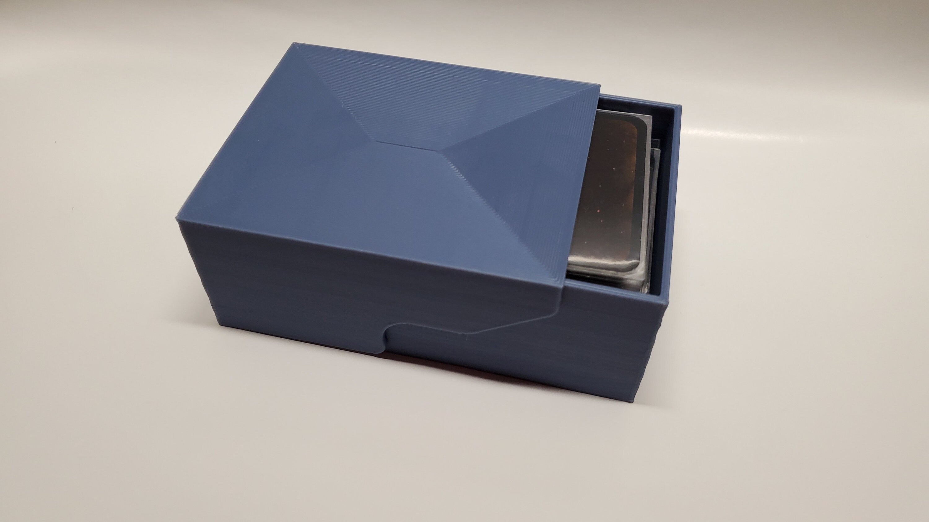 Full Card Deck Box Draw and Discard Trays Storage Various - Etsy