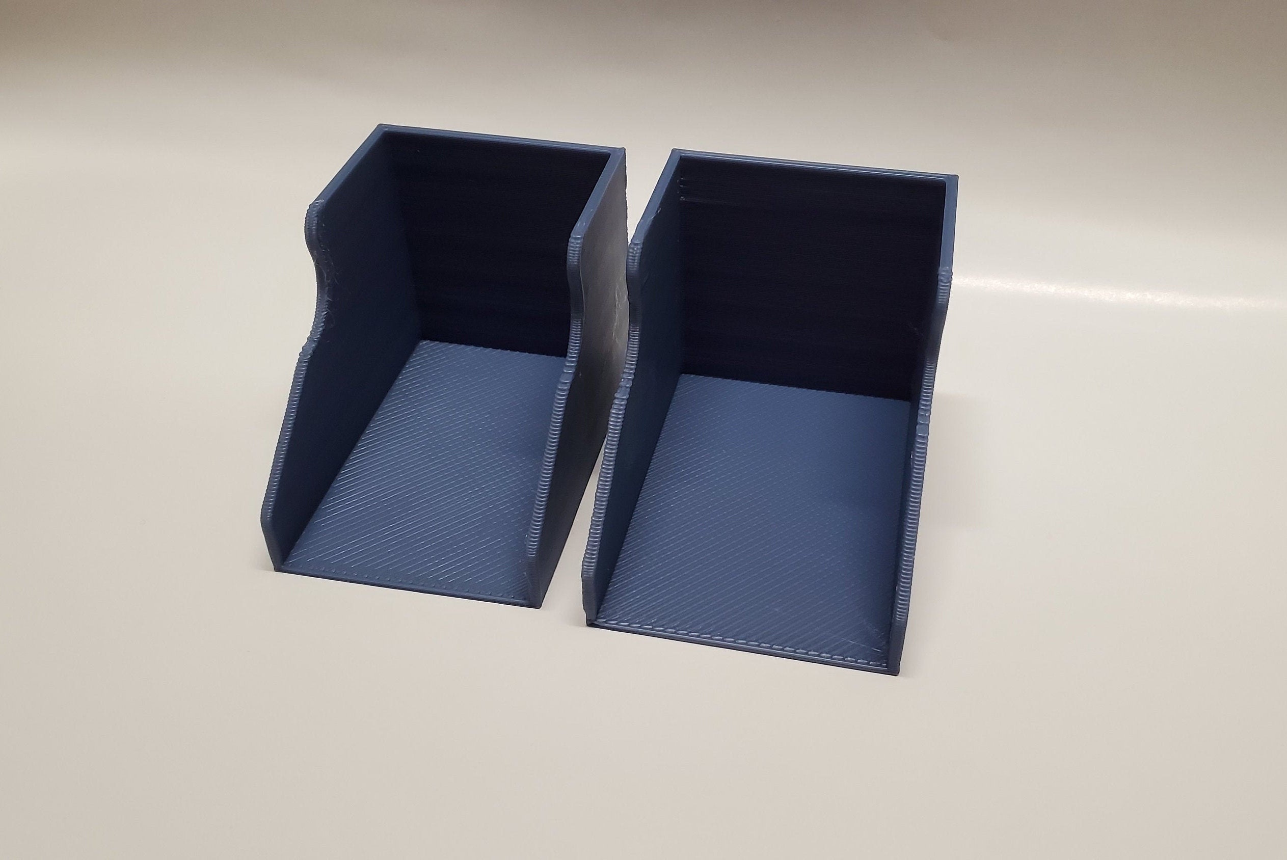 Mini Card Deck Box Draw and Discard Trays Storage Various - Etsy