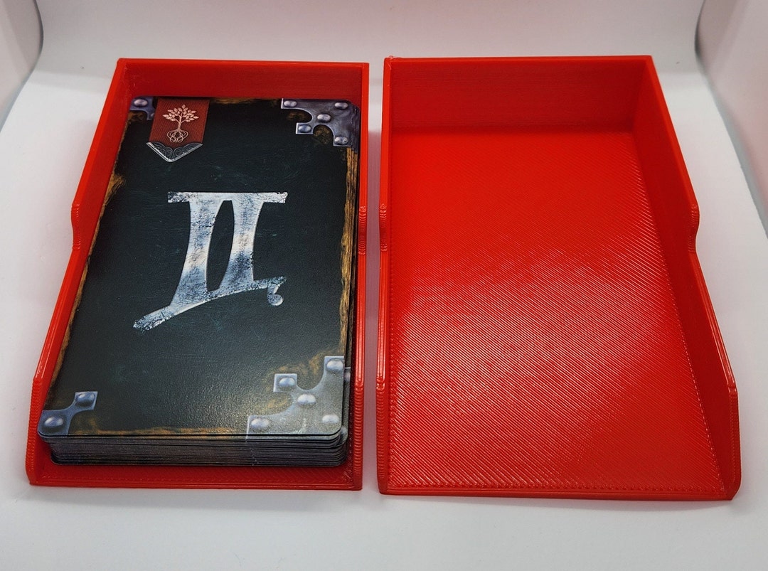 Tarot Card Deck Box, Draw and Discard Trays, Storage - Various Deck ...