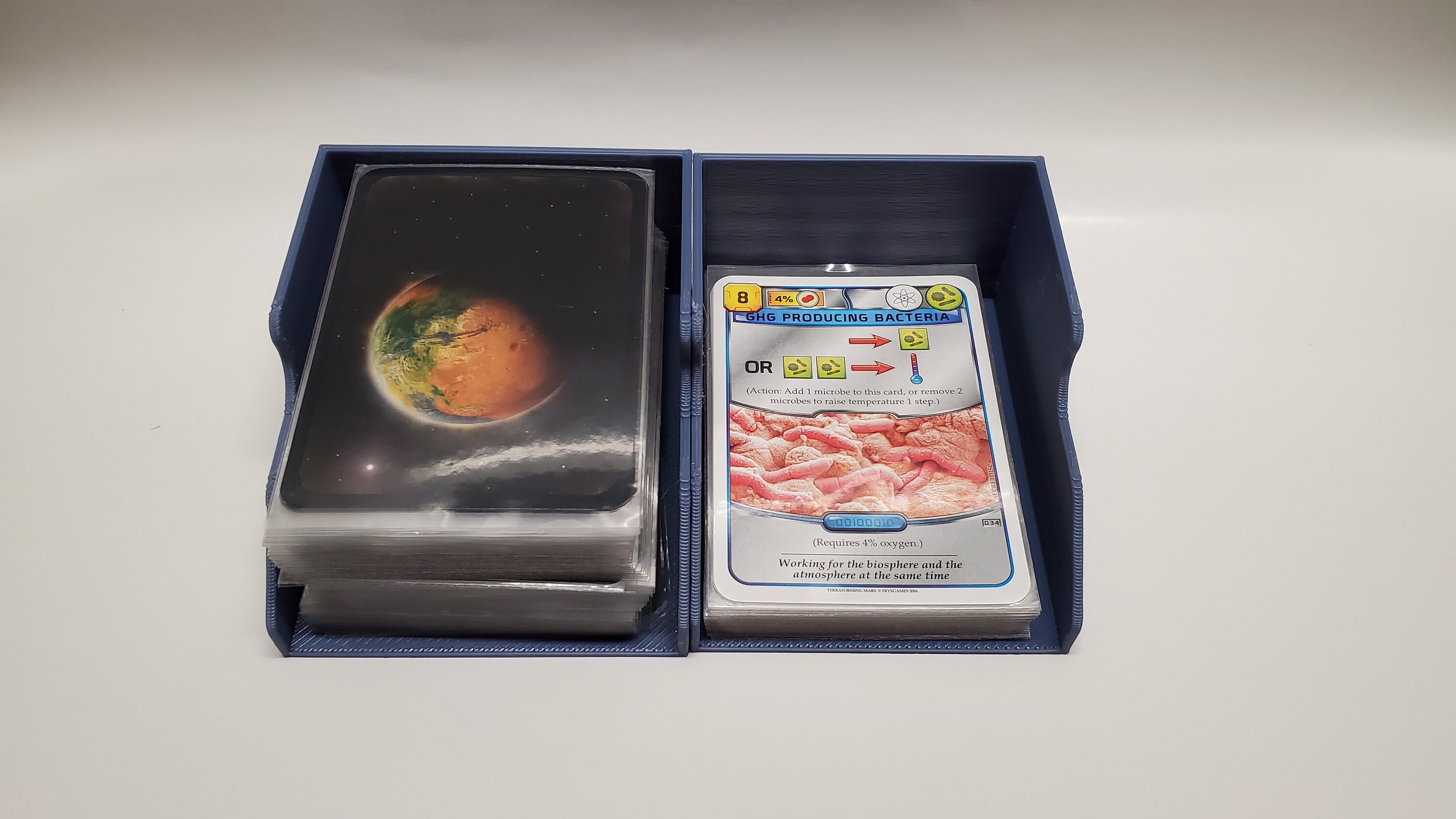 Full Card Deck Box Draw and Discard Trays Storage Various - Etsy