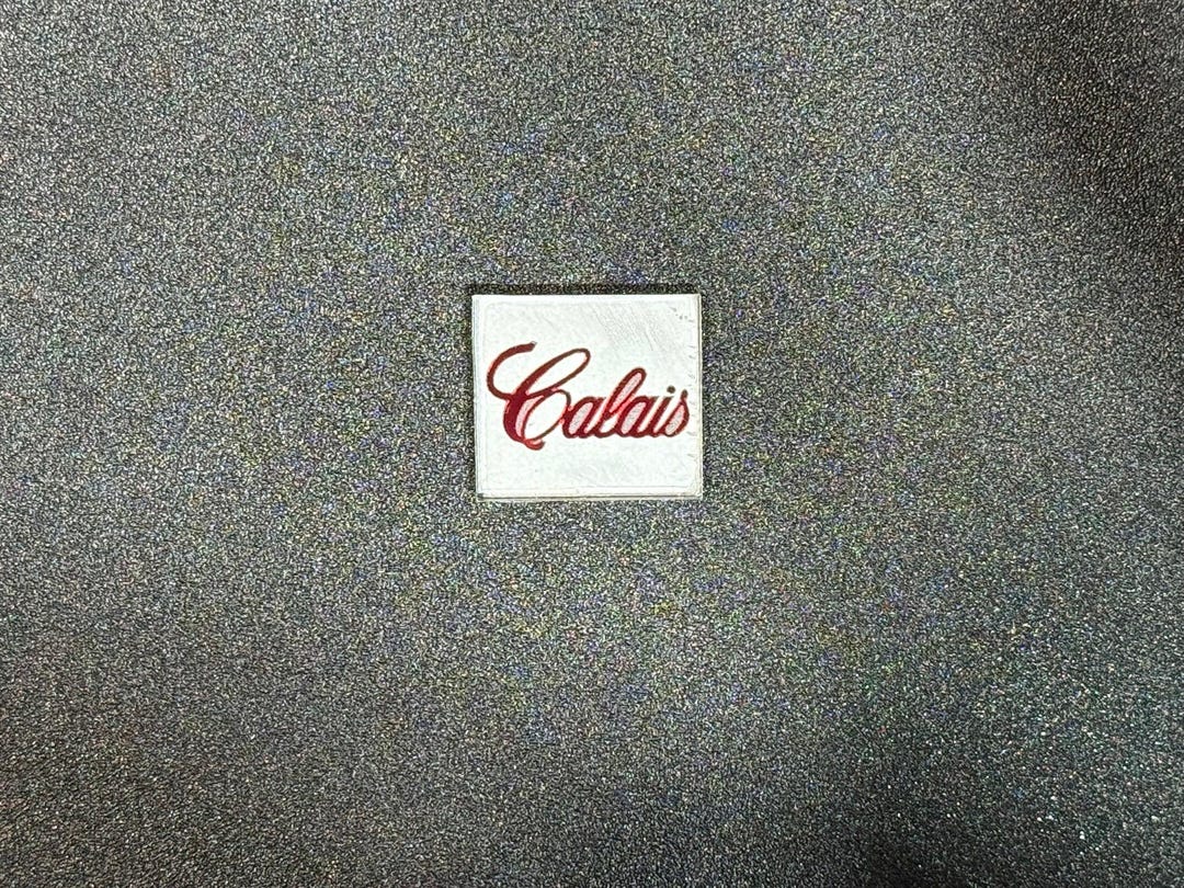 Oldsmobile Cutlass Calais Trunk Lock Cover Insert Emblem Reproduction ...
