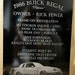 Laser Engraved Car Show Display Sign | Aluminum Car Show Sign ...