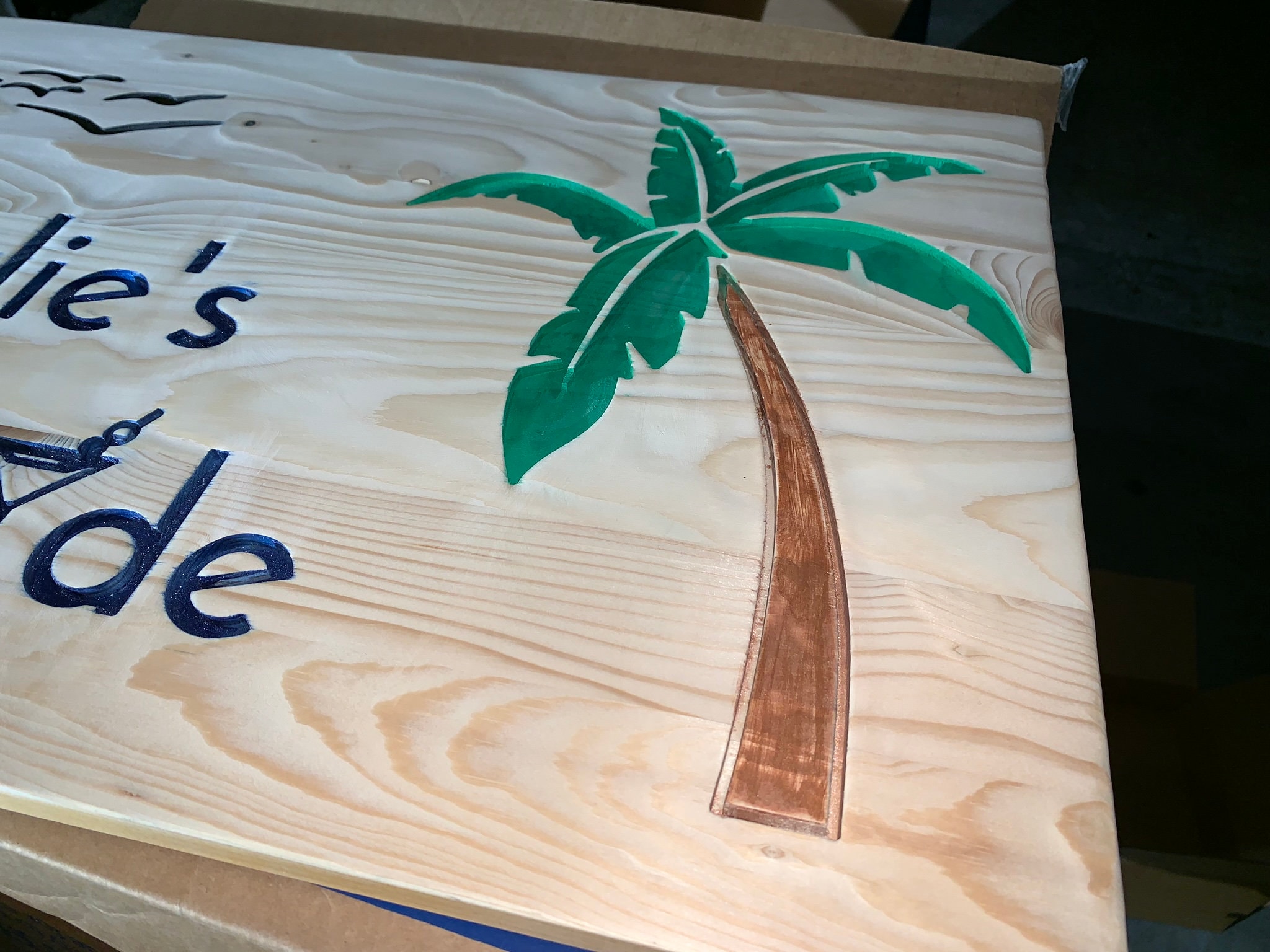 Poolside Custom Wood Home Sign Pine Sign Pool Sign Wall Art Custom Wood ...