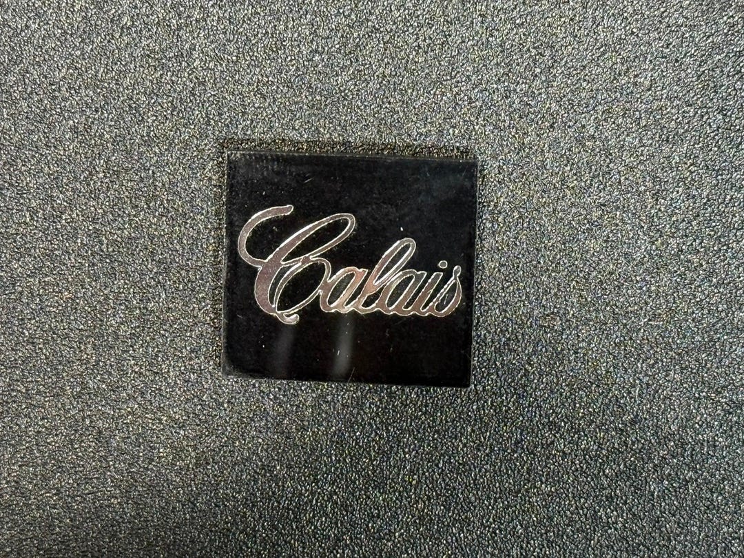 Oldsmobile Cutlass Calais ONLY Trunk Lock Cover Insert Emblem ...