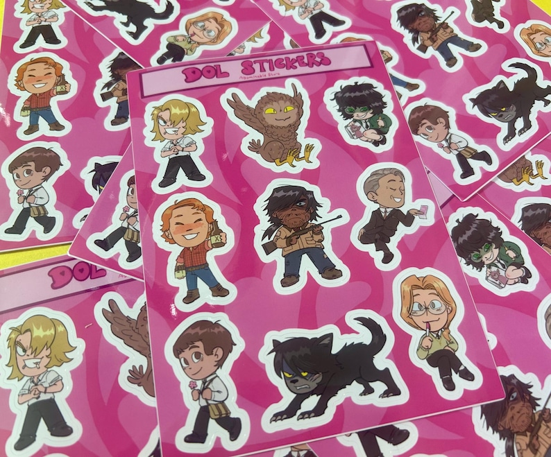 DOL Sticker Sheet - Etsy
