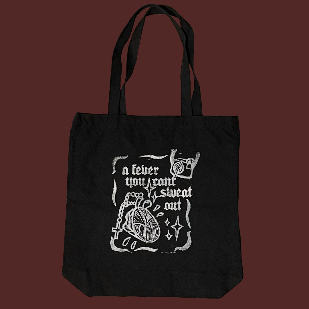 Afycso Black Canvas Tote - Etsy