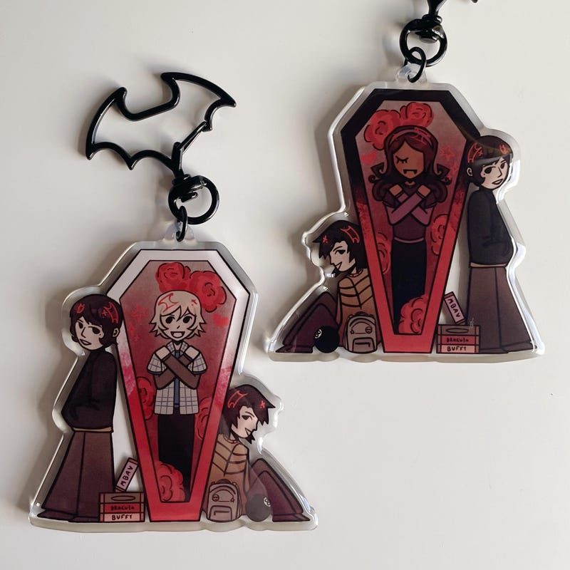 Vampires Keychains - Etsy