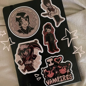 I Heart Vampires Sticker - Etsy