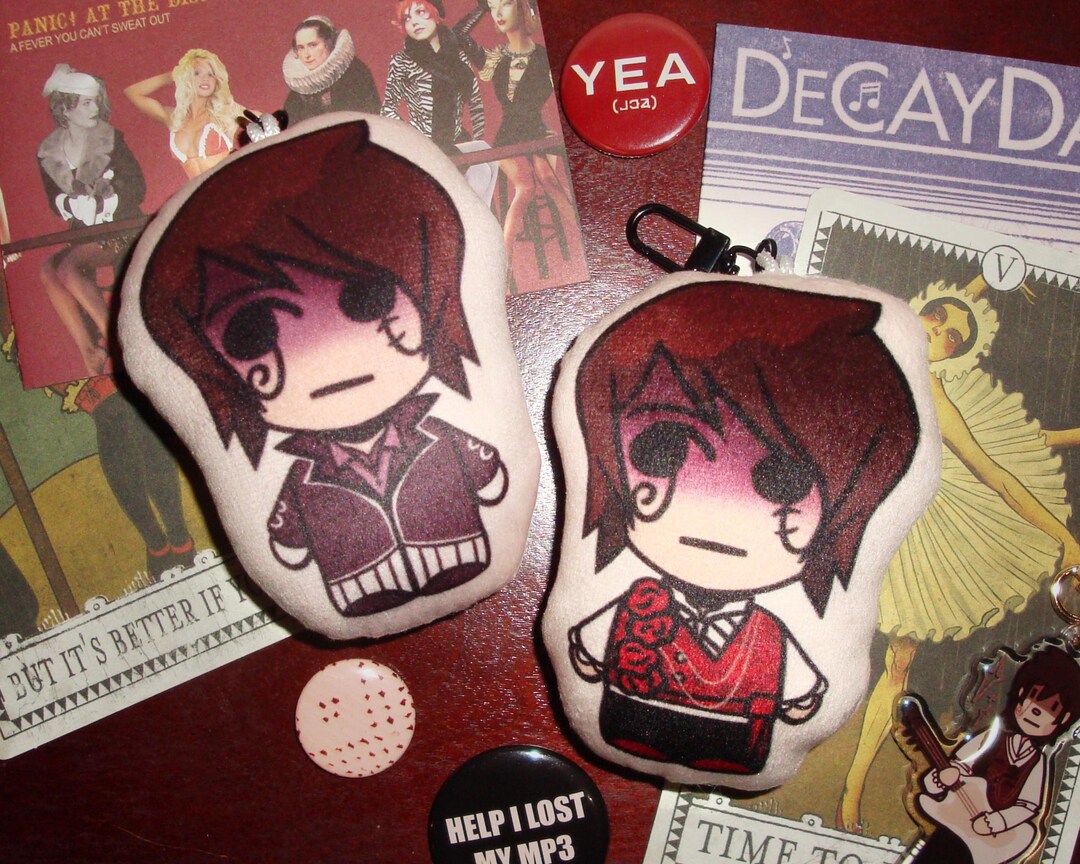 Ryan Ross Afycso Plush Keychain - Etsy