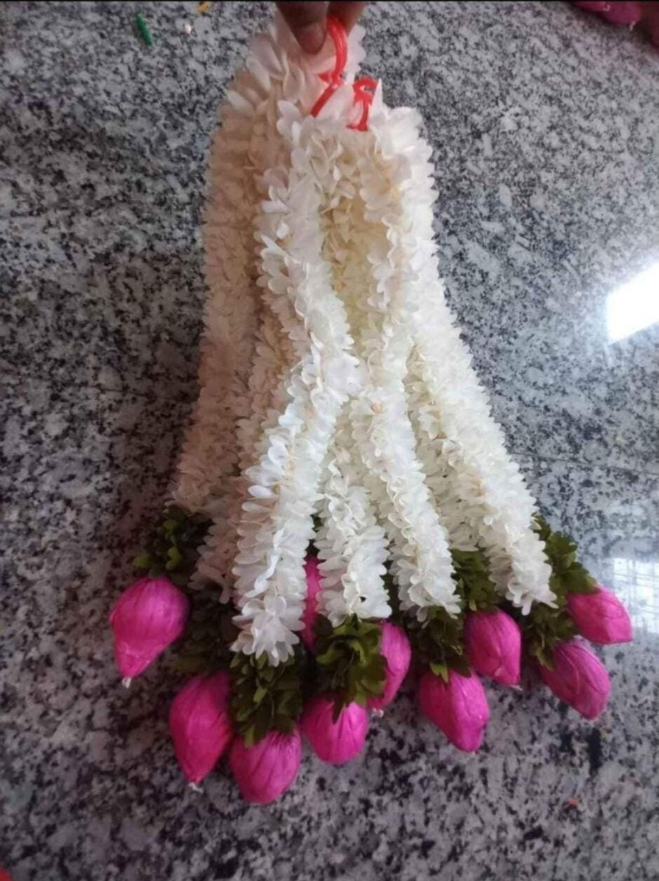 Freeship 10x Sola Wood Jasmine String Lotus Buds-tuberose Artificial ...