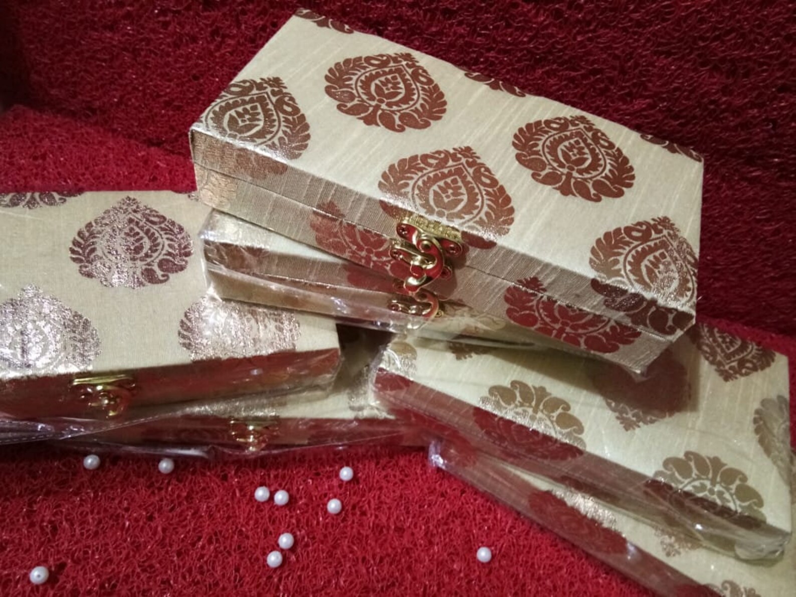 FREE EXPRESS 50-100x Brocade Silk Diwali BULK Gift Box-wedding - Etsy