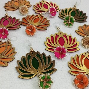 Multi-single Color Lotus Decoration for Ganpati-diwali - Etsy