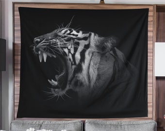 It is a Great Day to Be a Tiger Classroom Tapestry, Mascot Wall Hanging ...